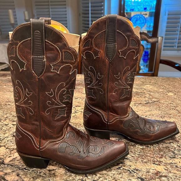 J.B. Dillon | Shoes | Jb Dillon Brown Western Boots | Poshmark